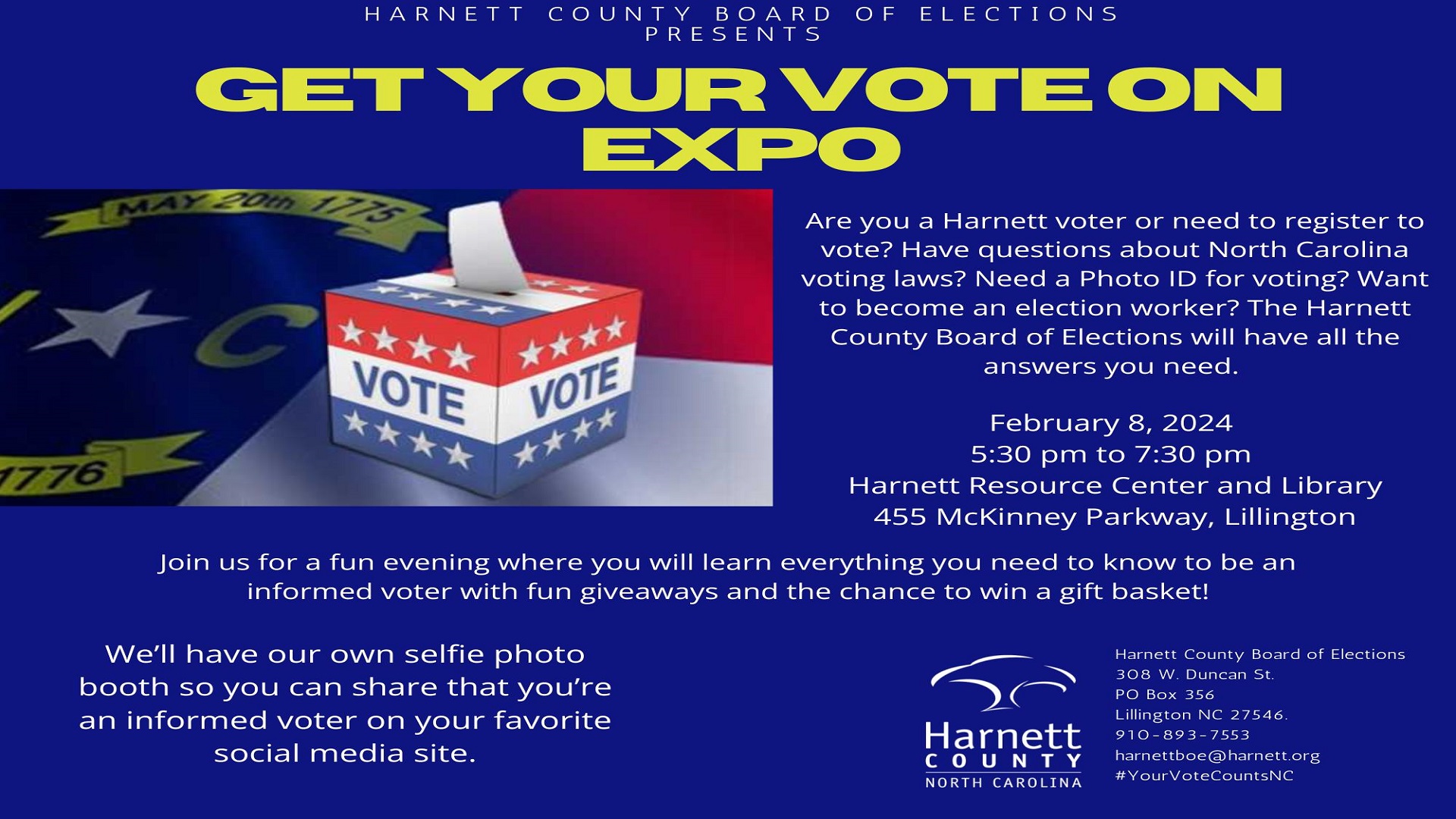 Board of Elections: Welcome