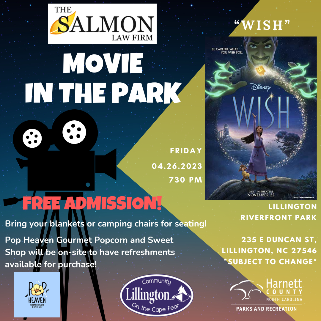 April 26, 2024 Movie in the Park